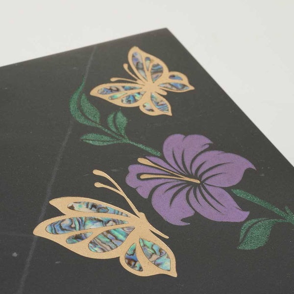 Monumental Memorials Butterfly Purple Black Cremation Urn — Afterlife ...
