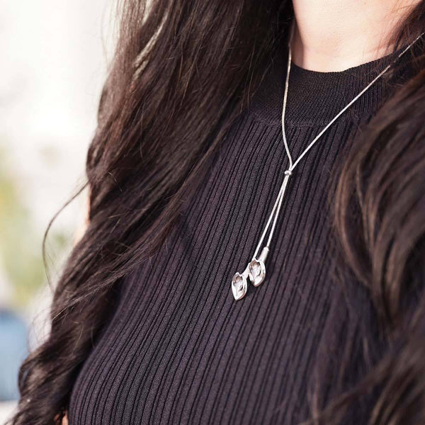 Pewter Everlasting Lily Companion Cremation Jewelry — Afterlife Essentials