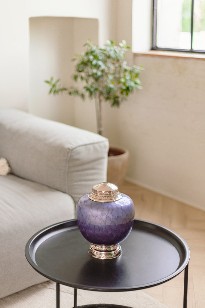 Royal Purple, Large/Adult Cremation Urn — Afterlife Essentials