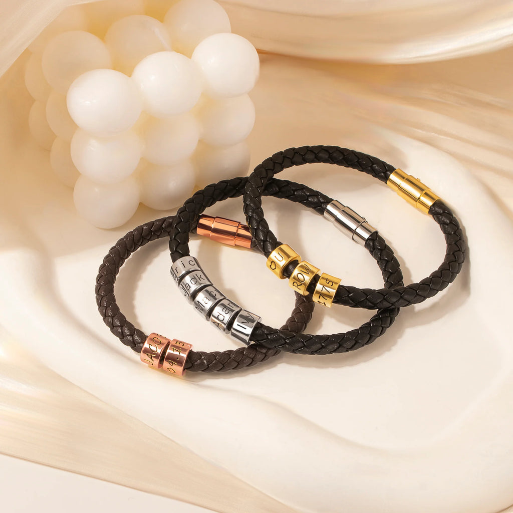 Custom Braided Rope Bead Bracelet — Afterlife Essentials