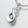 Infinity Pendant Cremation Jewelry — Afterlife Essentials