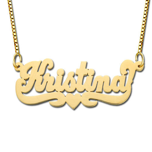 "Script" Style Horizontal Name Plate Jewelry — Afterlife Essentials