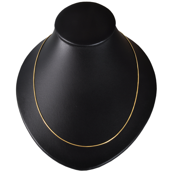 20" Gold Plated Snake Chain Cremation Jewelry — Afterlife Essentials