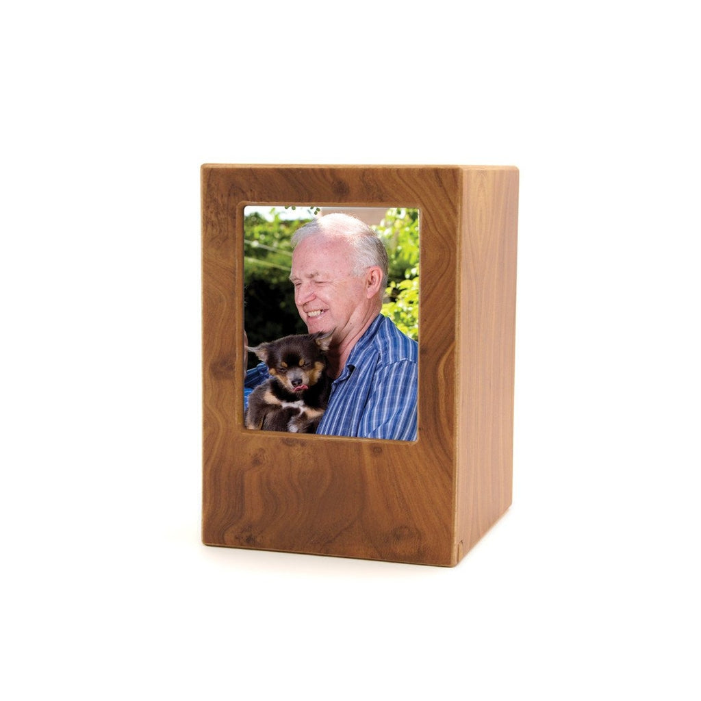 Natural Large/Adult Photo Cremation Urn — Afterlife Essentials