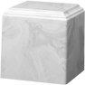Cube Cultured Marble Adult 280 cu in Cremation Urn — Afterlife Essentials