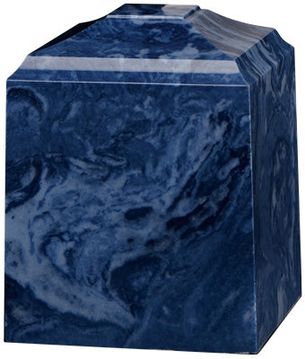 Cultured Marble Cube Small 40 cu in Cremation Urn — Afterlife Essentials