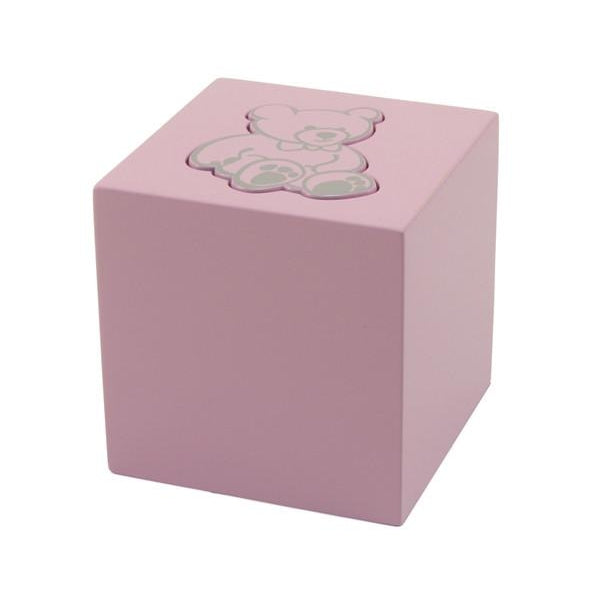 Teddy Bear Box Cremation Urn - Pink — Afterlife Essentials